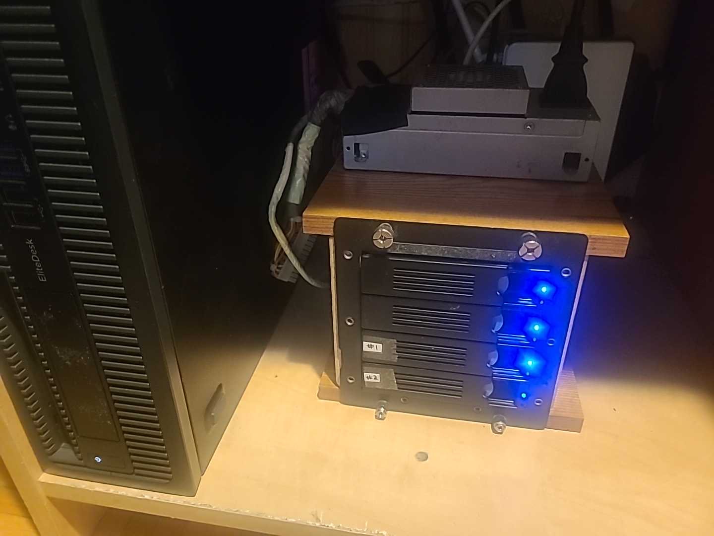 Building a home NAS array with salvaged parts · Edward Jazzhands